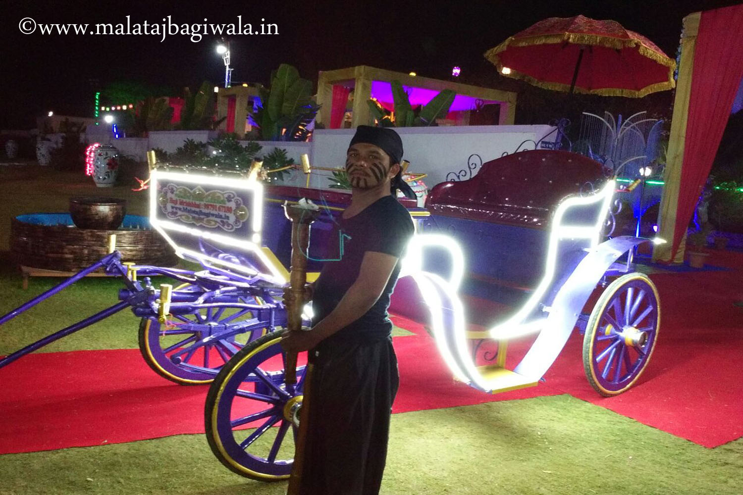 BAGIWALA - MARRIAGE HORSE CART - ANAND - GUJARAT (INDIA)